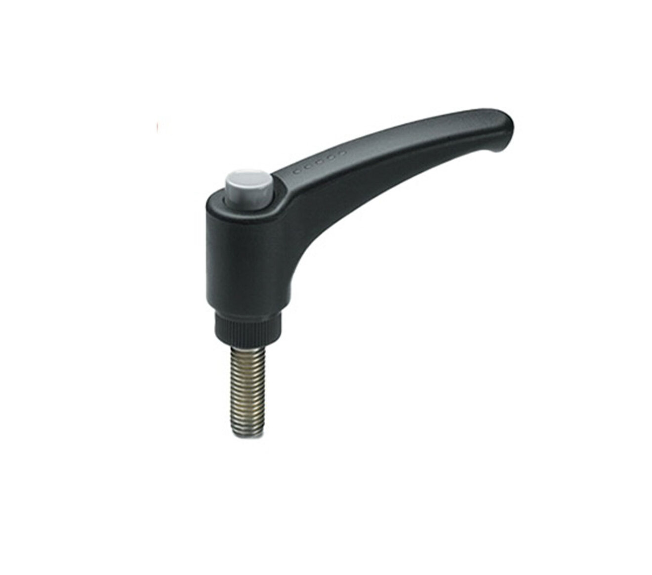 Plastic Button Head Adjustable Handles with Stud by ELESA®| Jergens ...