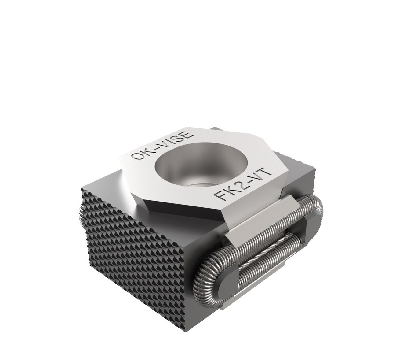 OK-Vise® Serrated Jaw Clamps| Jergens Workholding