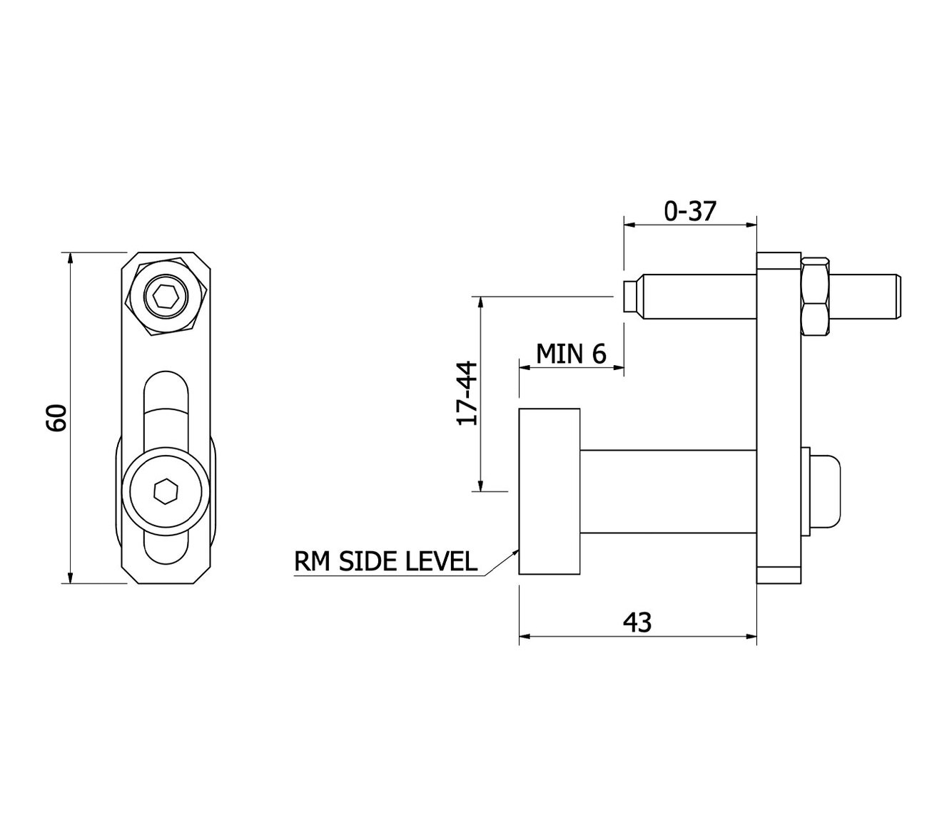 OK-Vise® RM Rail System Magnetic Side Guides| Jergens Workholding ...
