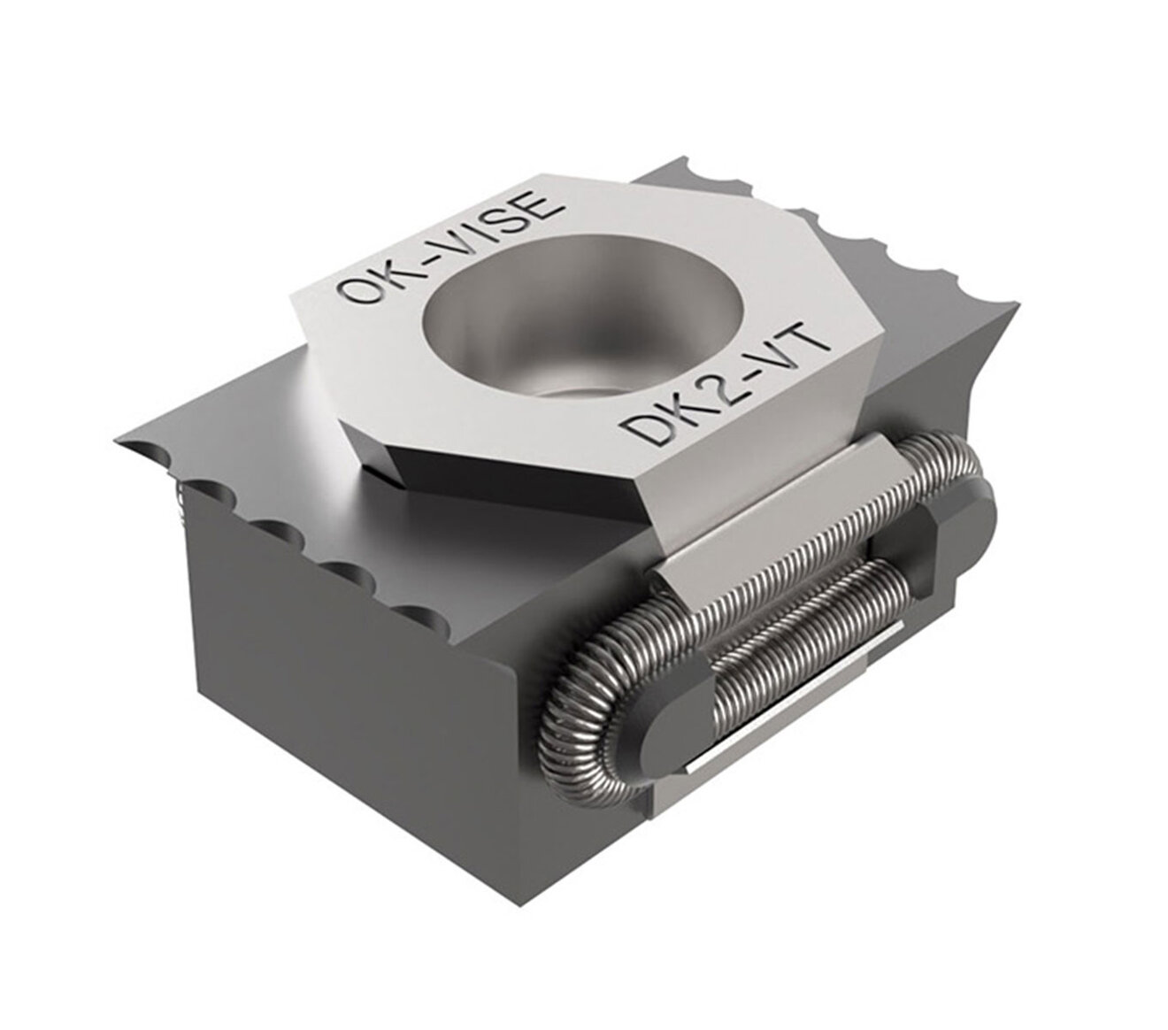 OK-Vise® Two Knife Edge Grip Jaw Clamps| Jergens Workholding | Jergens Inc