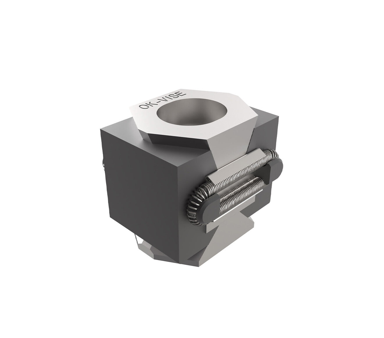 OK-Vise® Double Wedge Pull Down Smooth Clamps| Jergens Workholding