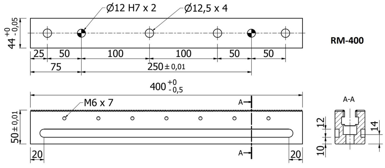 OK-Vise® RM Rail System Base Rails| Jergens Workholding | Jergens Inc