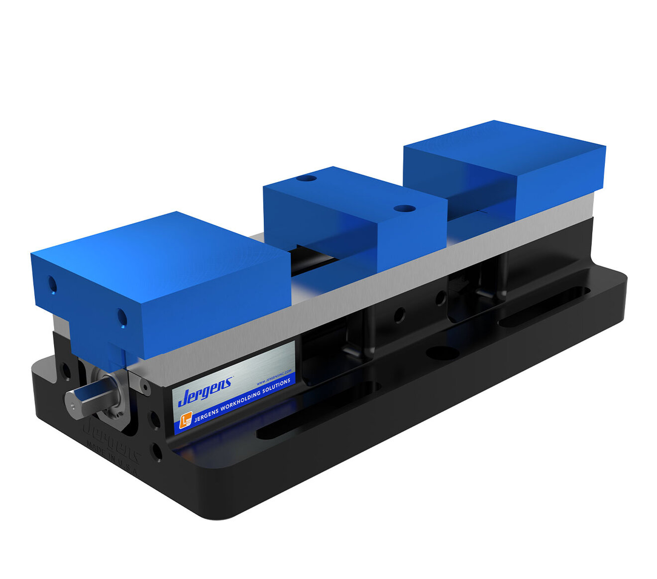 4" (100mm) Production Vises| Jergens Workholding | Jergens Inc